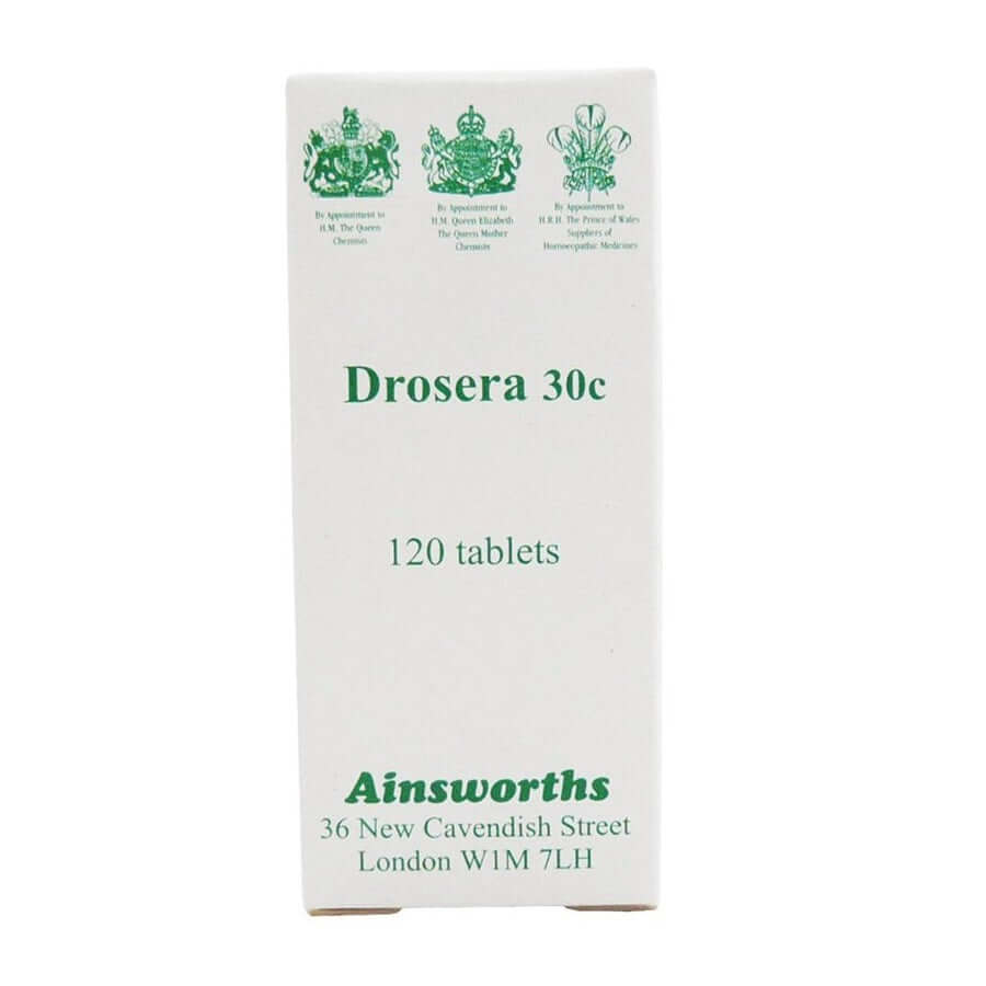 Ainsworths Drosera 30c 120 Tablets – Homeopathy Express