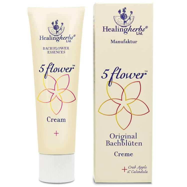 Healing Herbs 5 Flower Cream 30g – Homeopathy Express