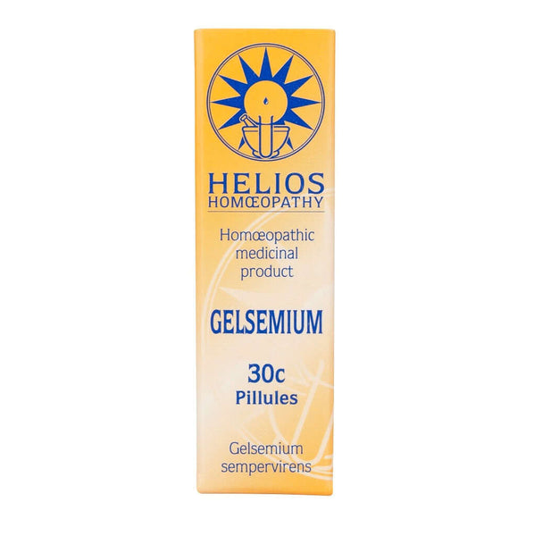 Helios Gelsemium 30c 100 Sucrose Pills – Homeopathy Express