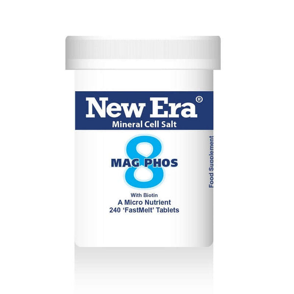 New Era No. 8 Mag Phos (Magnesium Phosphate) 240 Tablets – Homeopathy ...