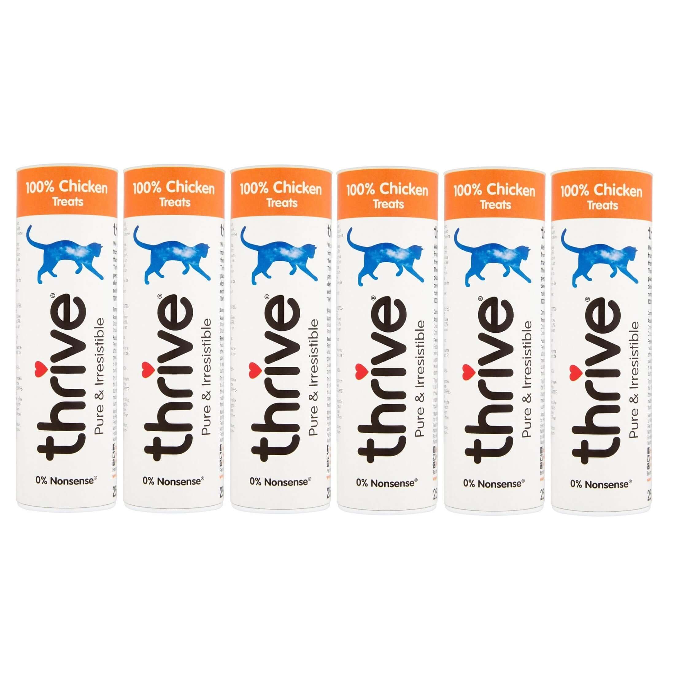 Thrive Chicken Cat Treats 25g | Thrive pet food – Homeopathy Express