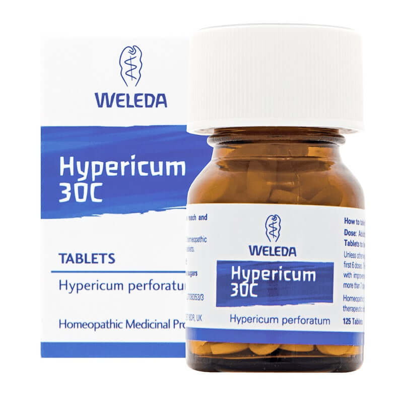 Weleda Hypericum 30C 125 Tablets – Homeopathy Express