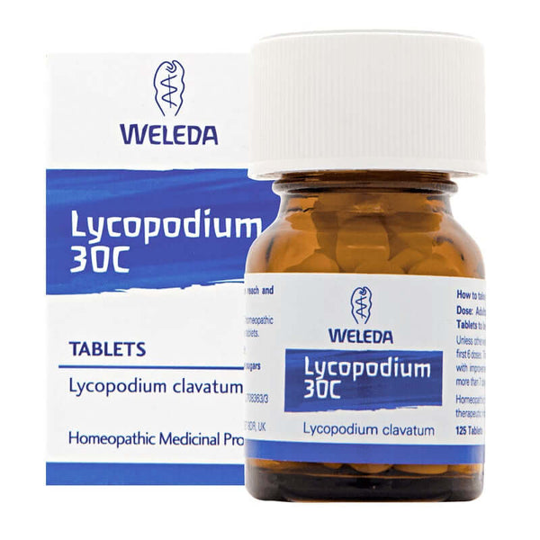 Weleda Lycopodium 30C 125 Tablets – Homeopathy Express